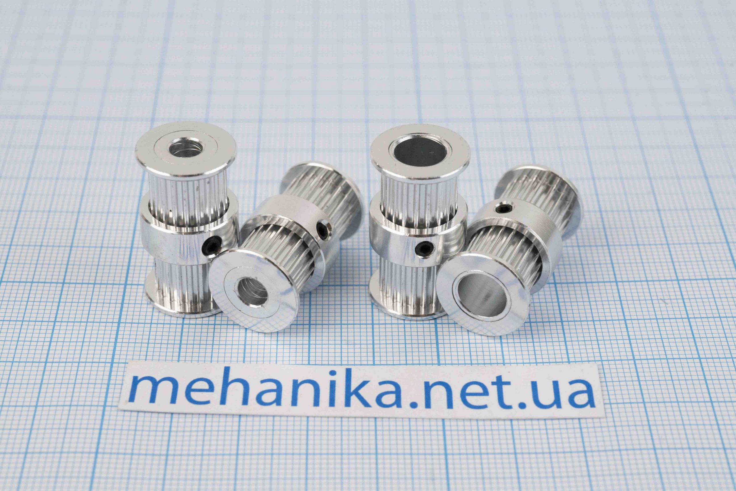 Шкив для ремня GT2 двойной – mehanika.net.ua