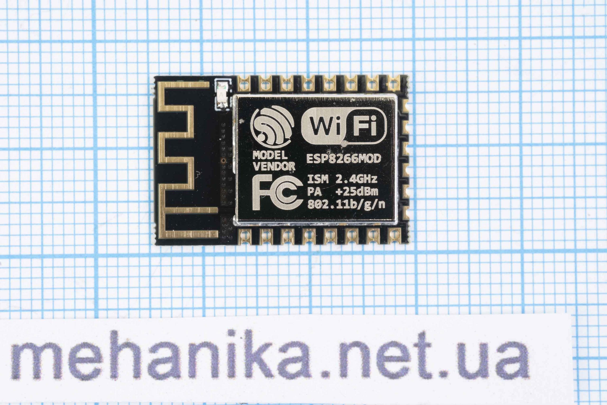 Модуль Esp12f із контролером Wifi Esp8266mod Ua